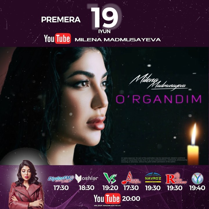 Milena Madmusayeva - O'rgandim - New Music - 电台节目 - 网易云音乐