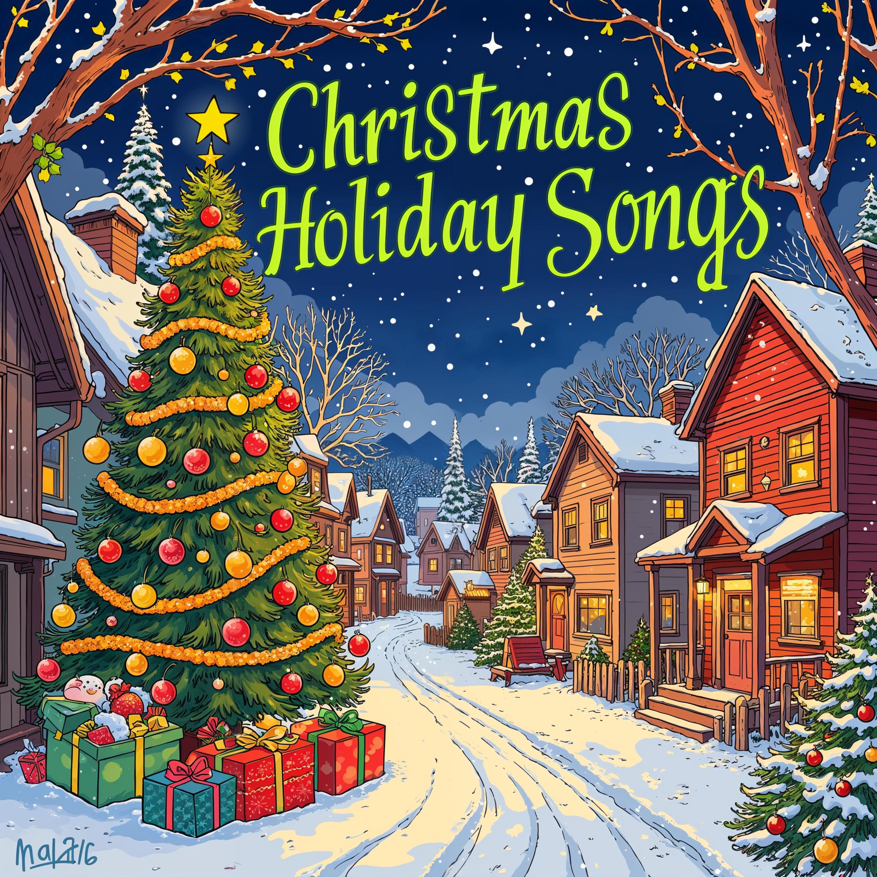 Snowflakes in the Silent Night - Calming Christmas Music/Kids Christmas ...