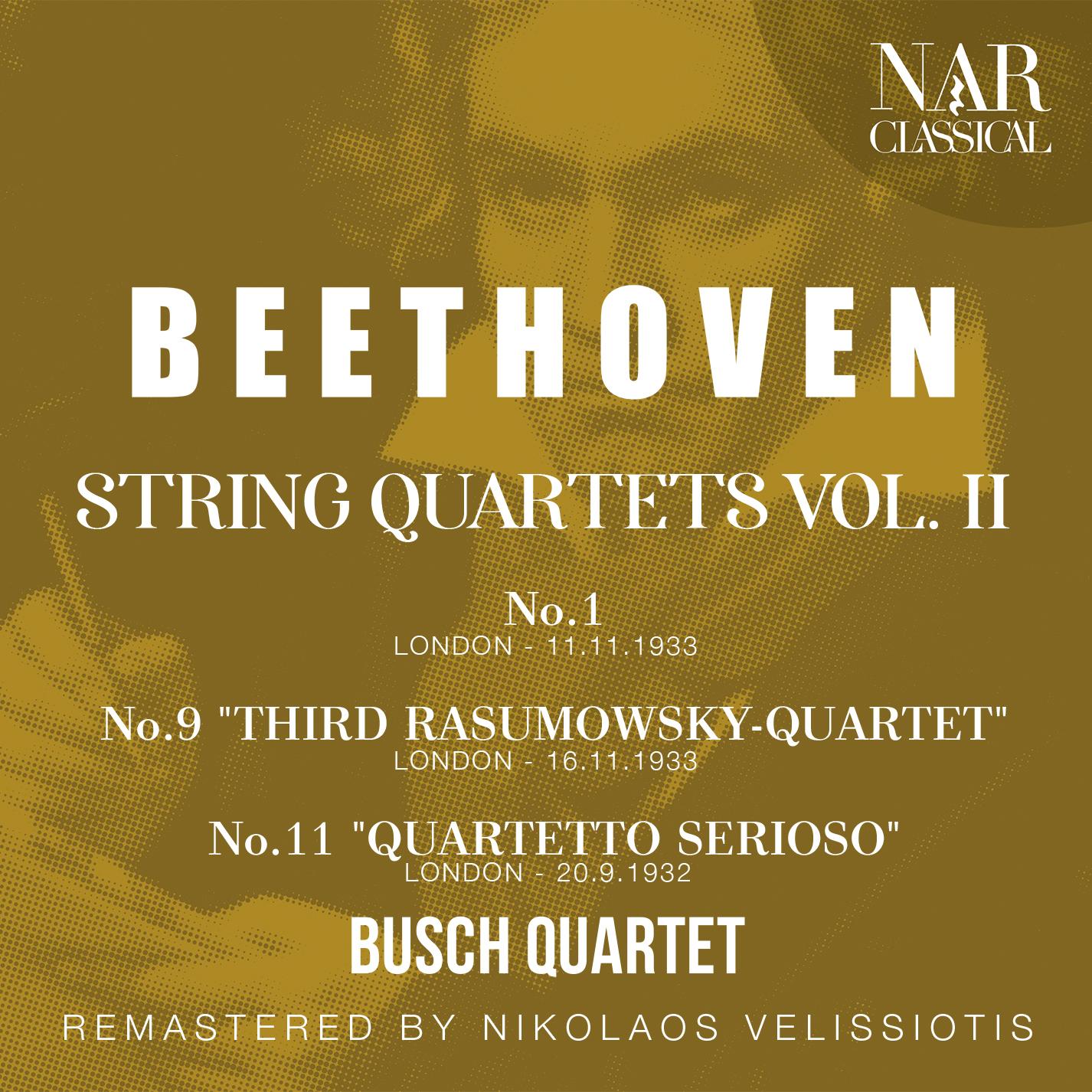 String Quartet No.9 in C Major, Op.59 No.3, ILB 255:II. Andante con moto quasi Allegretto ...