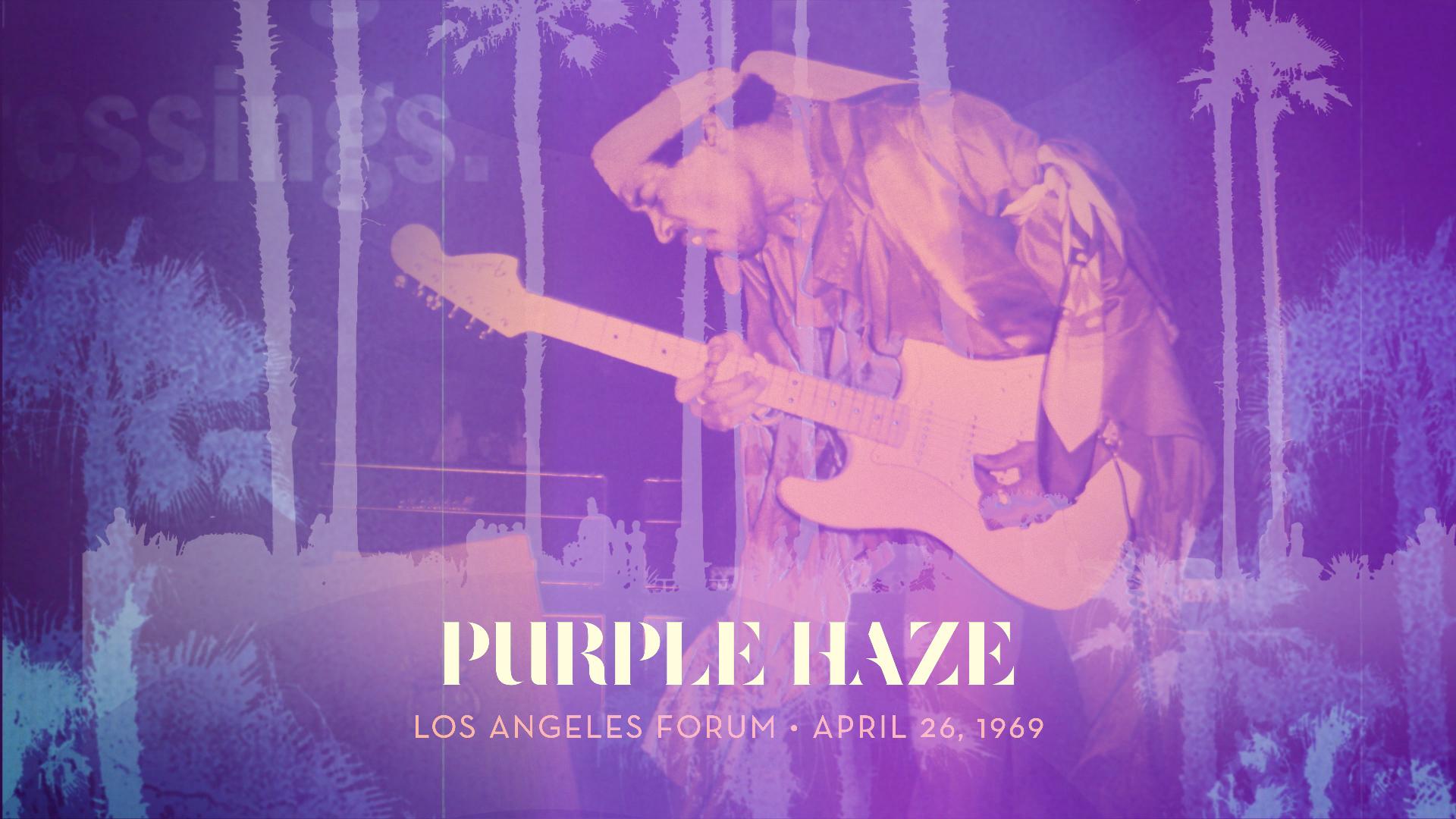 Purple Haze (Live at Los Angeles Forum, 4/26/1969) - The Jimi Hendrix Experience - 高清MV - 网易云音乐