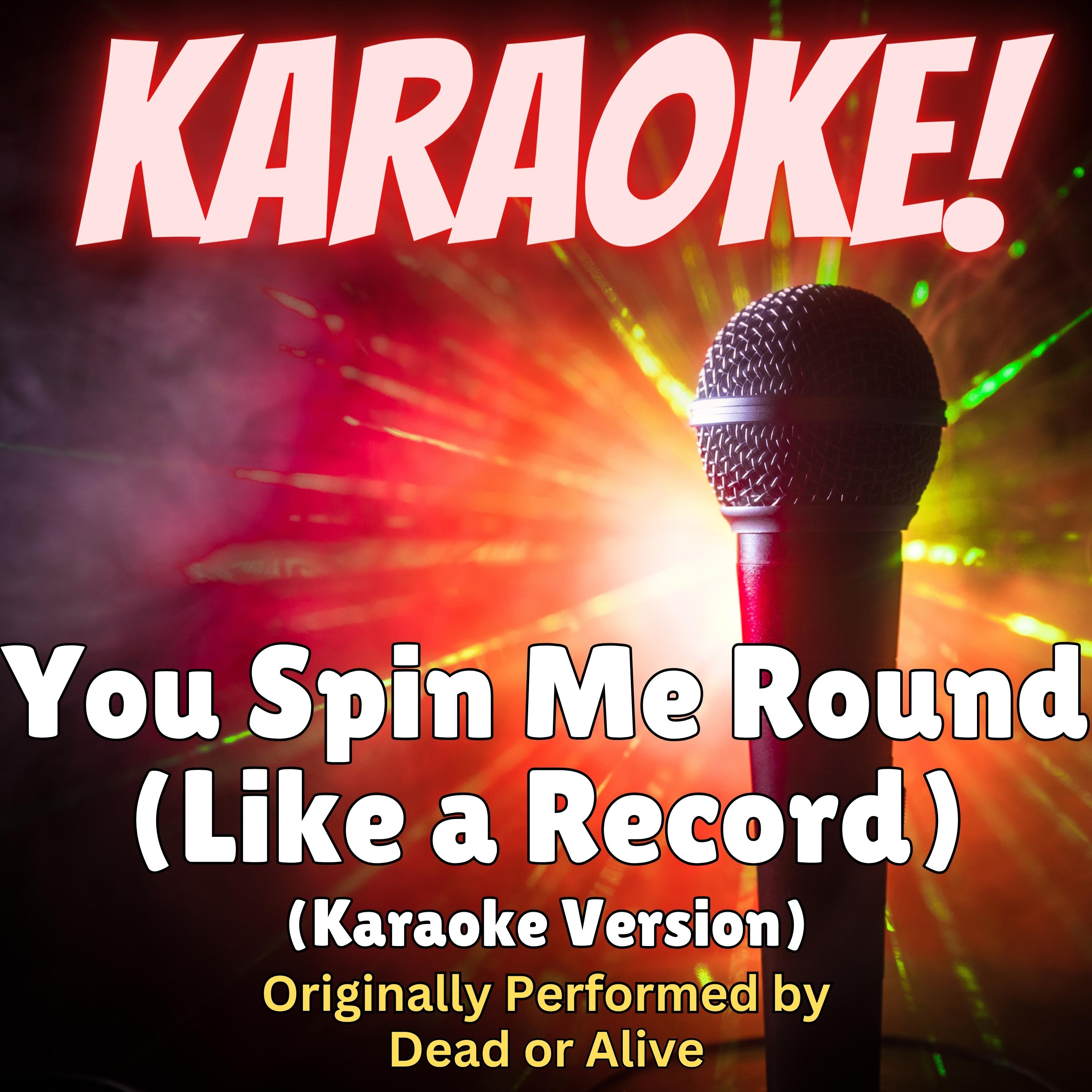 You Spin Me Round (Like a Record) [Karaoke Version Originally Performed by Dead or Alive ...