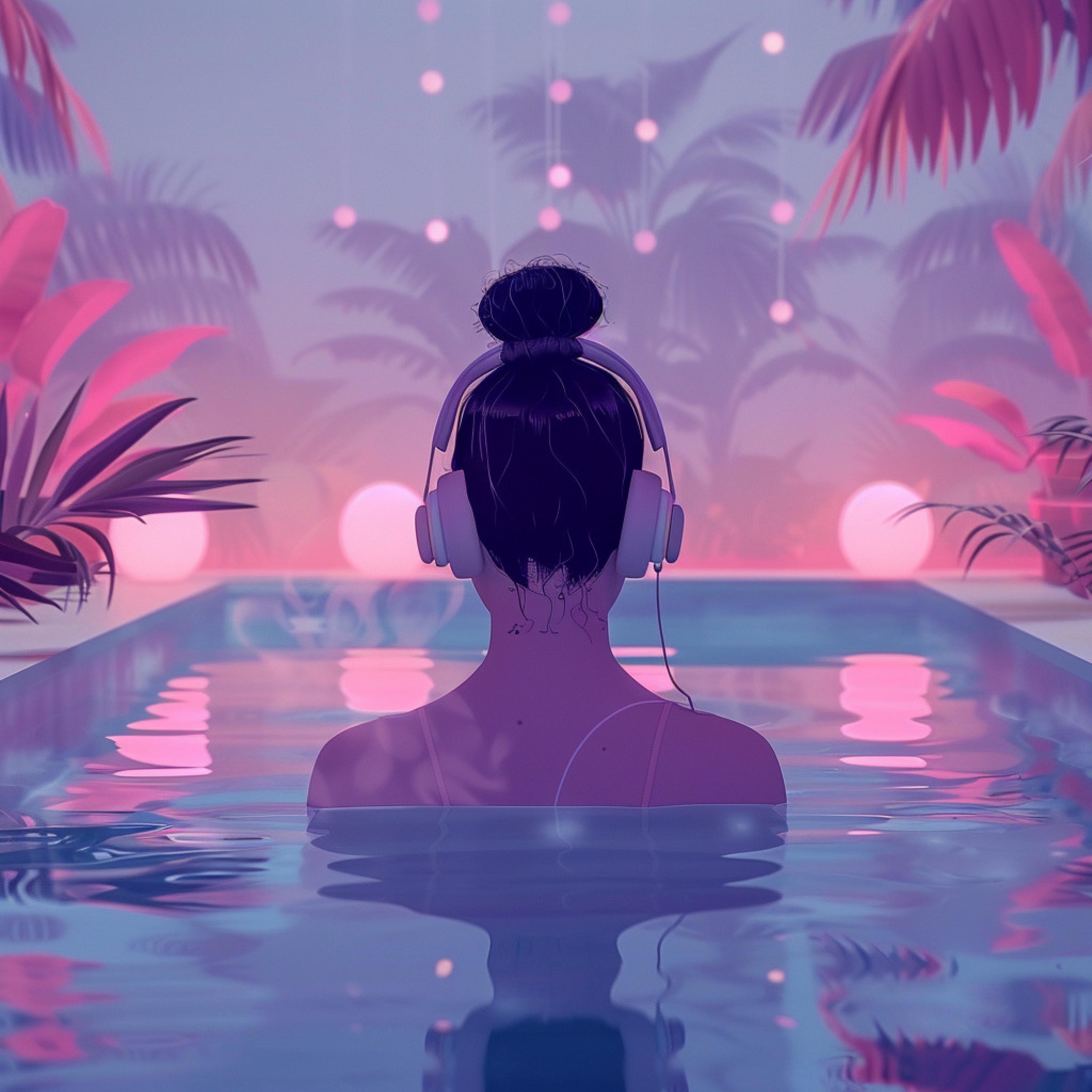 Peaceful Massage Vibes Bath Spa Relaxing Music Zone Empty Space