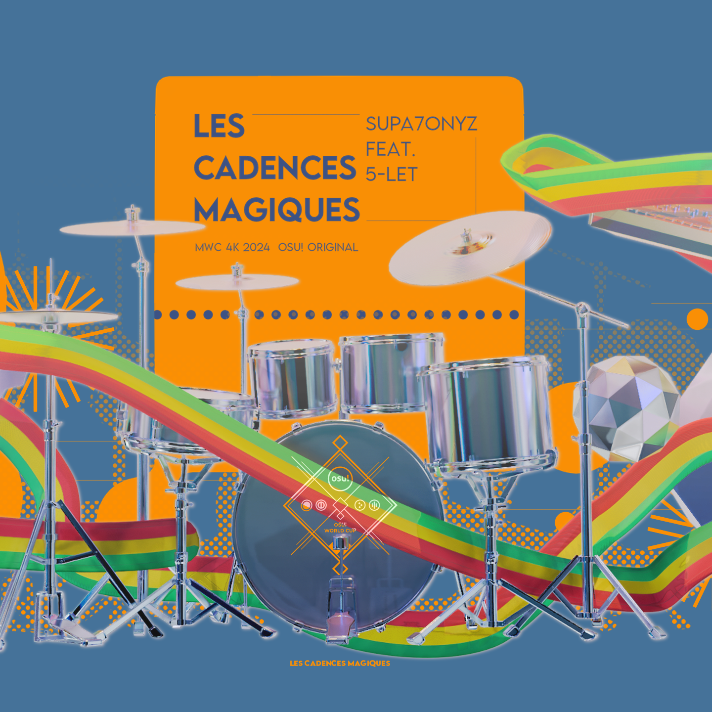 【MWC4K 2024 RO16 SV2】Supa7onyz feat 5-let - Les Cadences Magiques - Osu! Original Songs Pt.1 ...