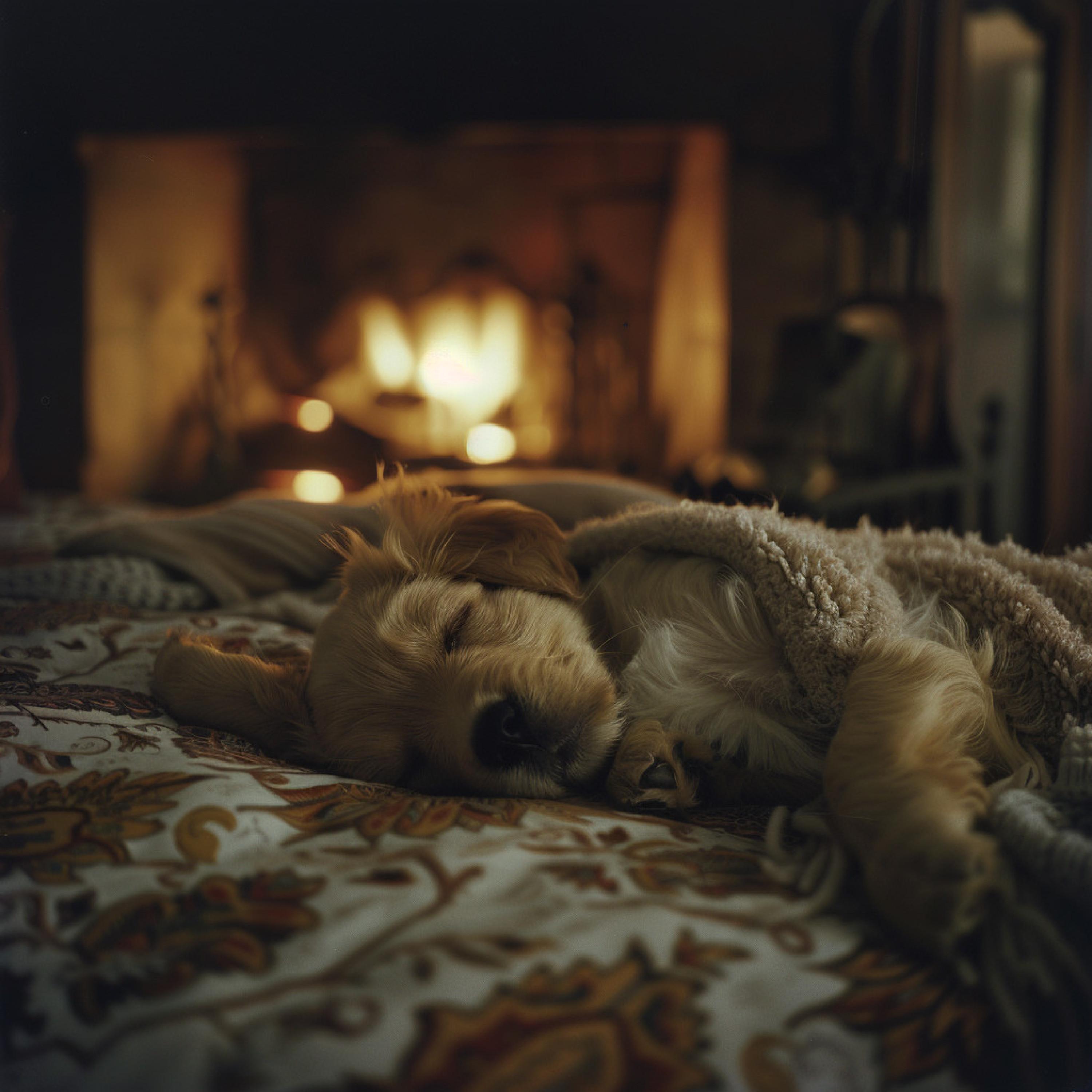 Serenata Canina Junto Al Crepitante Hogar - Música Chill Out para ...