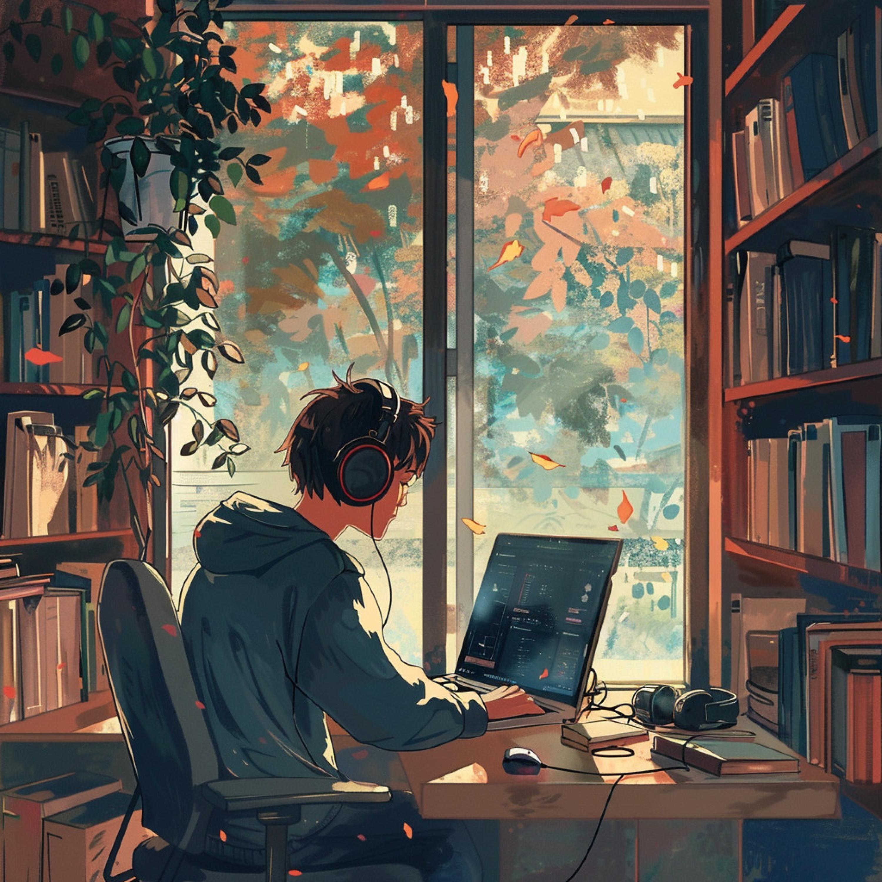 Study Session Unfolds - Lofi Work/Calm Focus Music/Calm Office ...