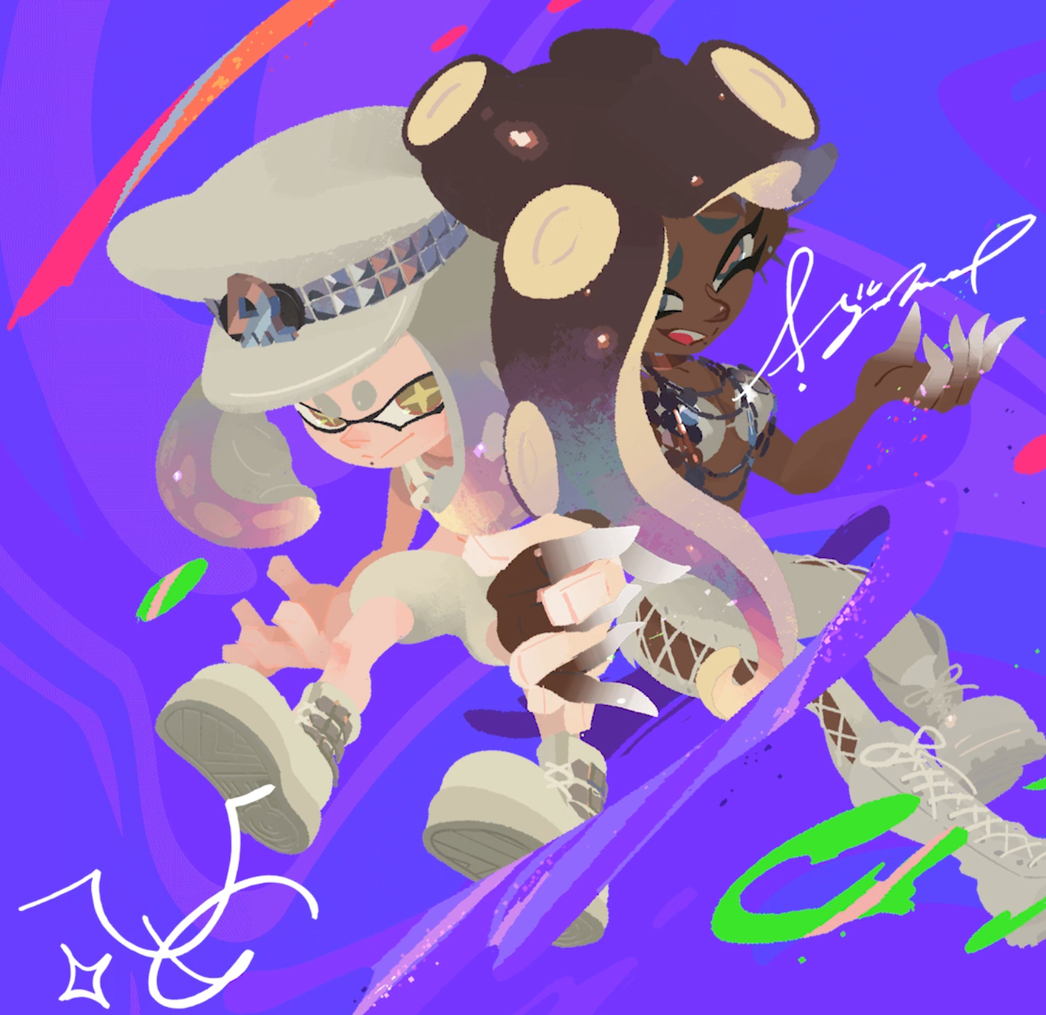 【最终祭典歌曲】Rainbow Color Inkantation 现在队进攻绝对优势 - splatoon others - 电台节目 ...