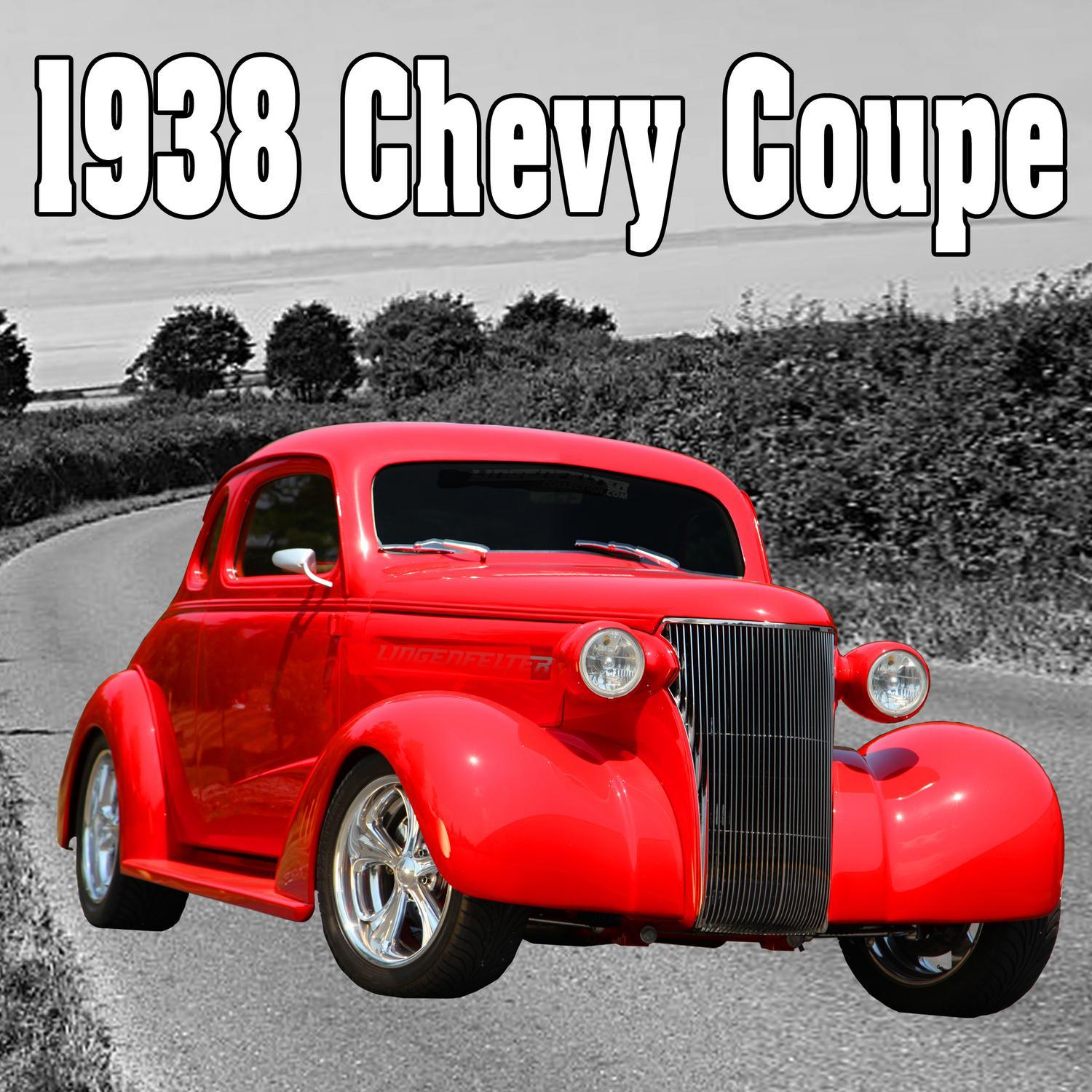 1938 Chevy Coupe Approaches & Passes by Left to Right at a Fast Speed ...