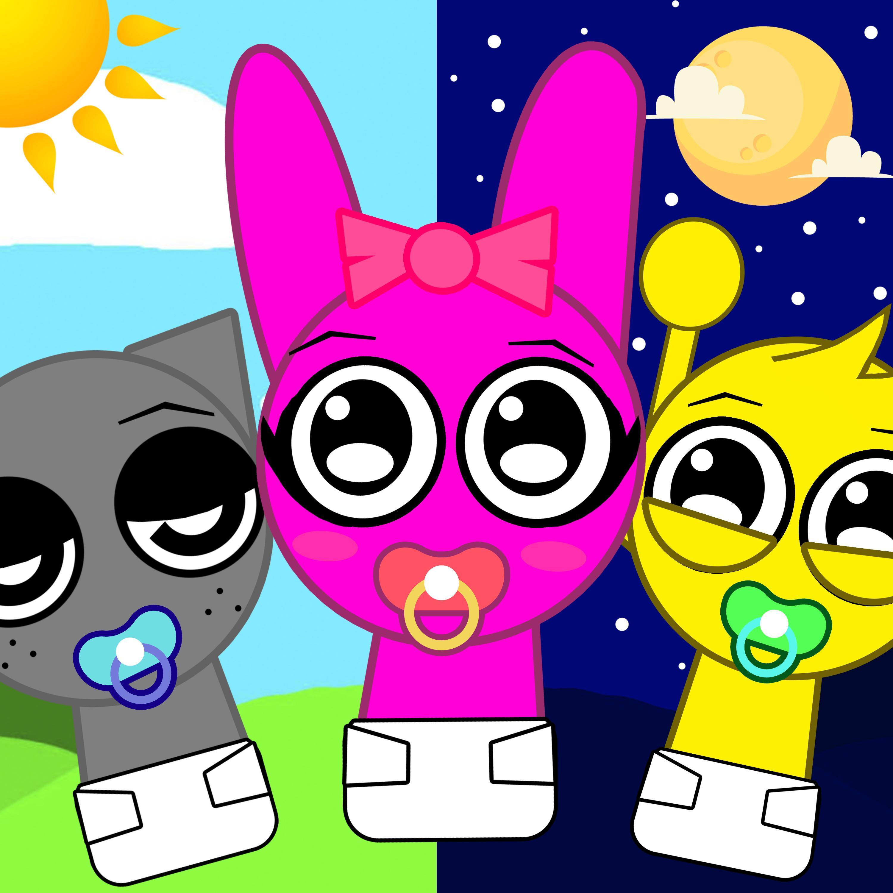 Baby Sprunki: day and night (Incredibox Sprunki Song) - Croco Beat - 单曲 ...