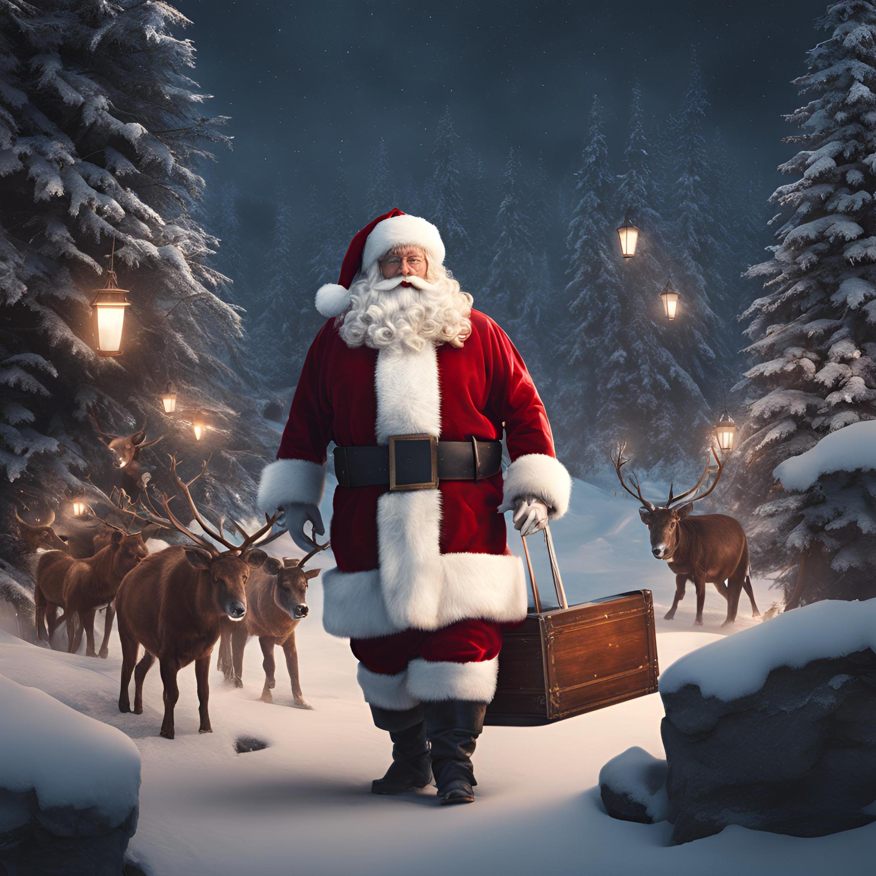 Christmas Eve by the Hearth - Christmas Town/Chill Background Music for ...