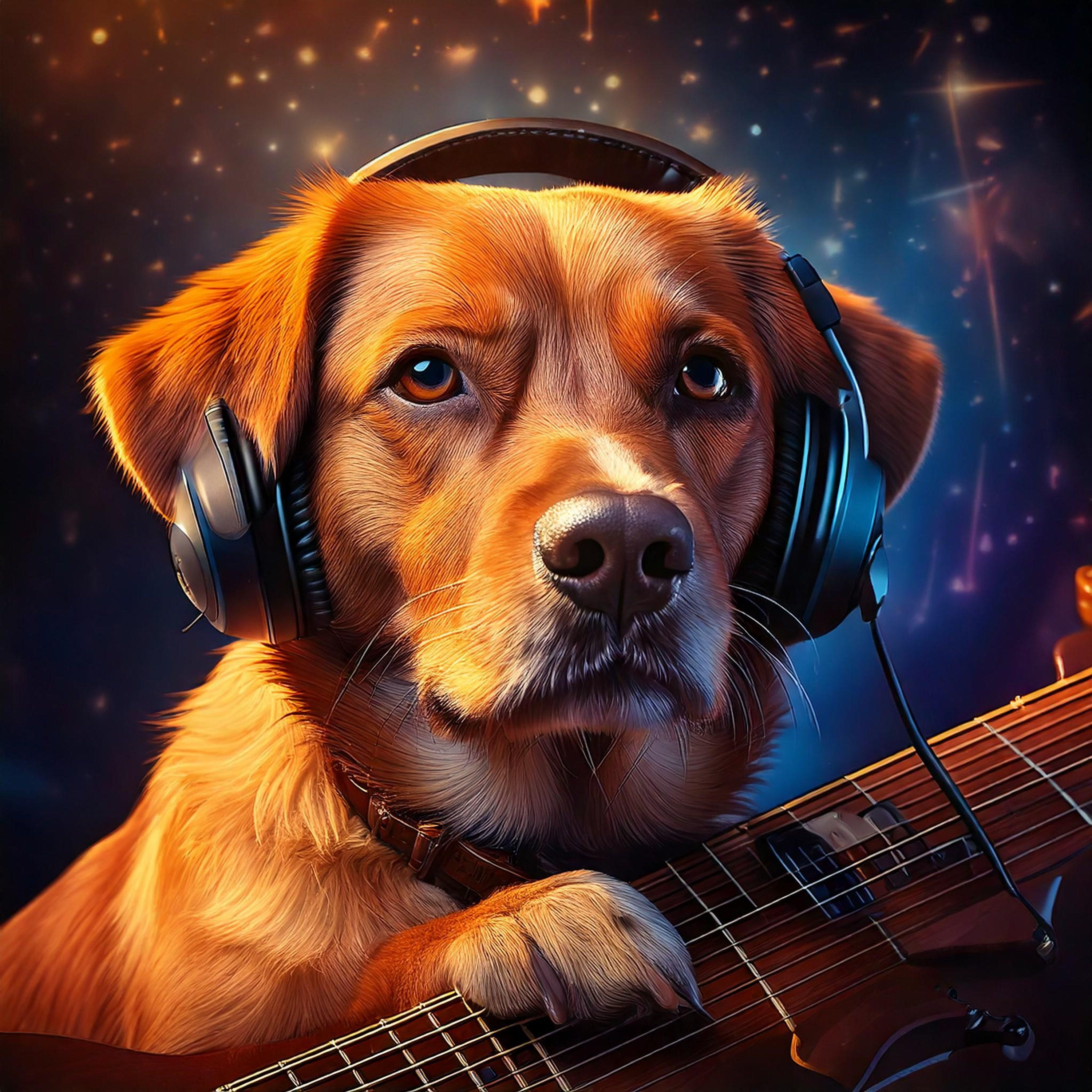 Dog Musical Notes - Sound Cube/Sleepy Dog Channel/Dog and Cat Music ...
