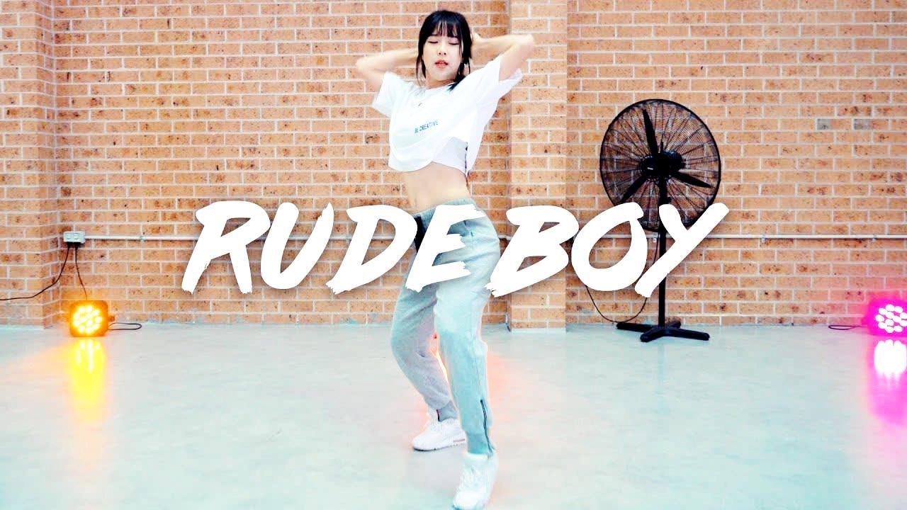 Rihanna《Rude Boy》练习室舞蹈，SKY J老师编舞！