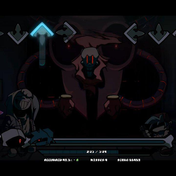 纯音乐Dusttale sans Phantom!Papyrus [Friday Night Dustin3.0] - FNF MOD ...
