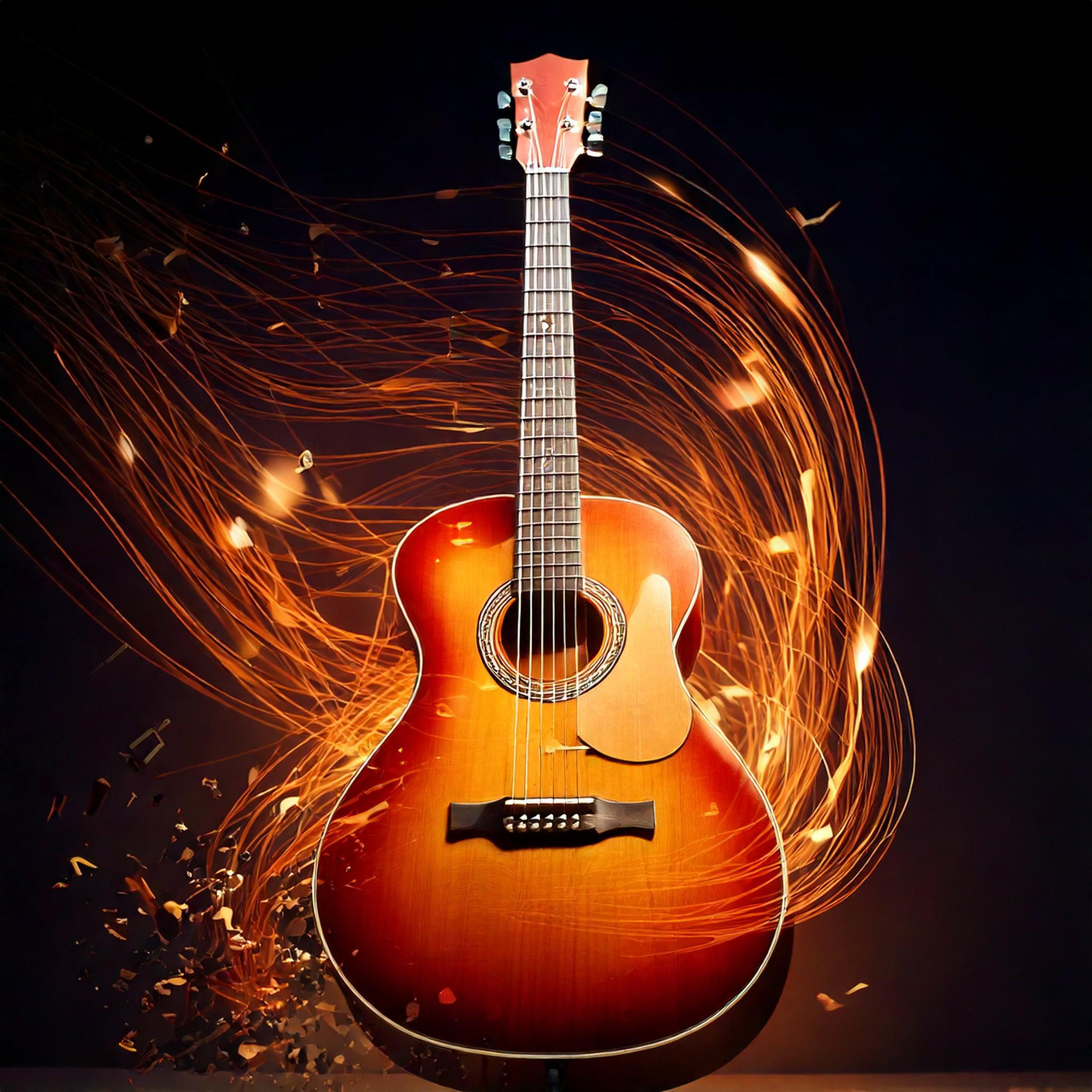 Moving Guitar Colors - 70s Music Guitar Duo/Bedtime Guitar/Calm Guitar ...