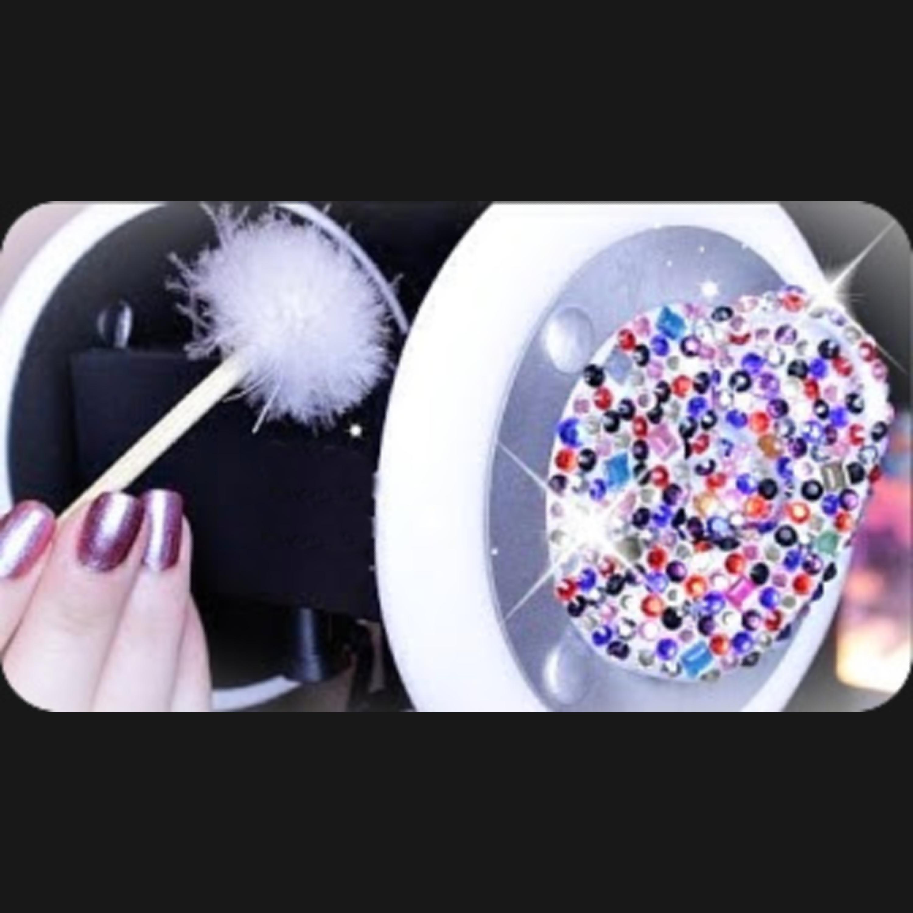 Asmr Bling! Tapping, Ear Peeling, Feather Brushing, Scratching, Vinyl ...