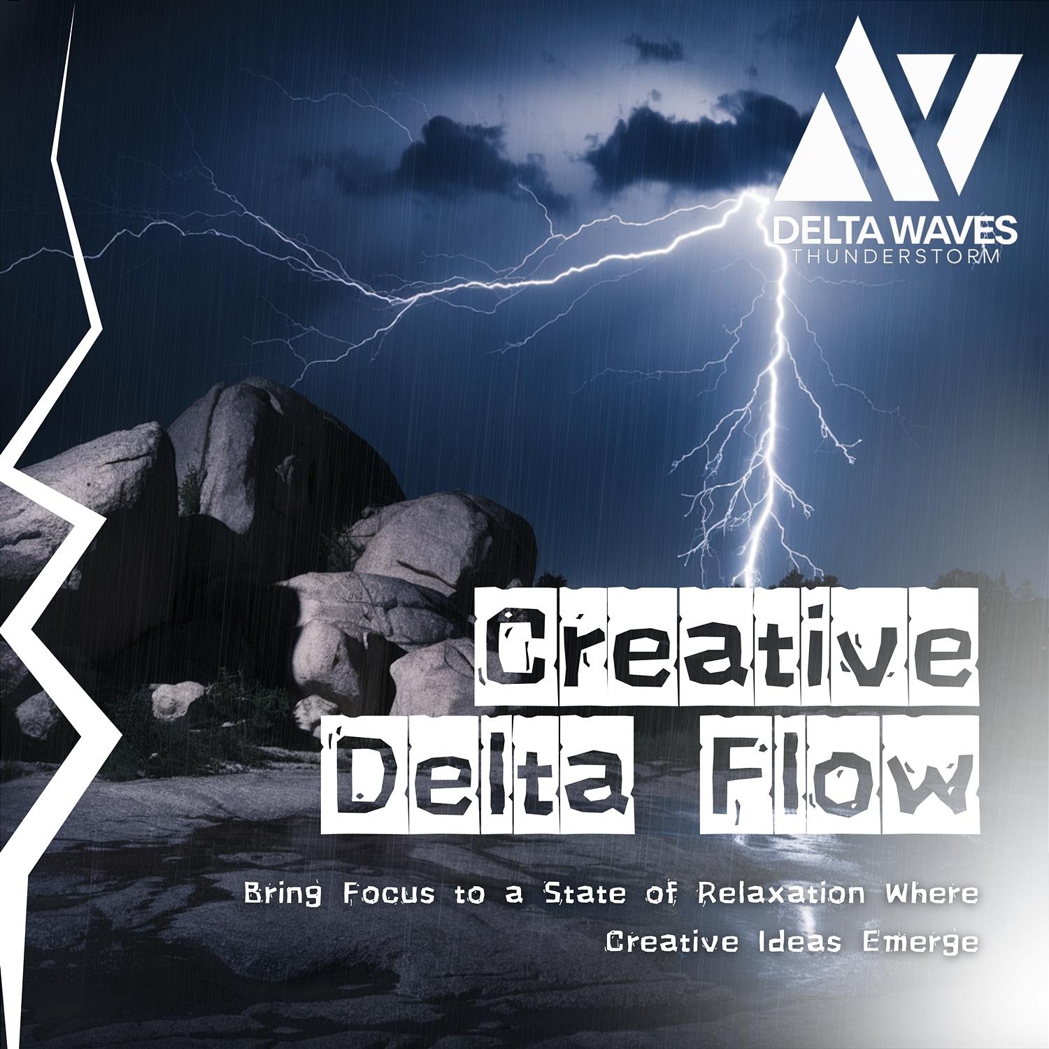 4 Hz Sound Wave - Echoing Thunder Sounds - Delta Waves Thunderstorm ...