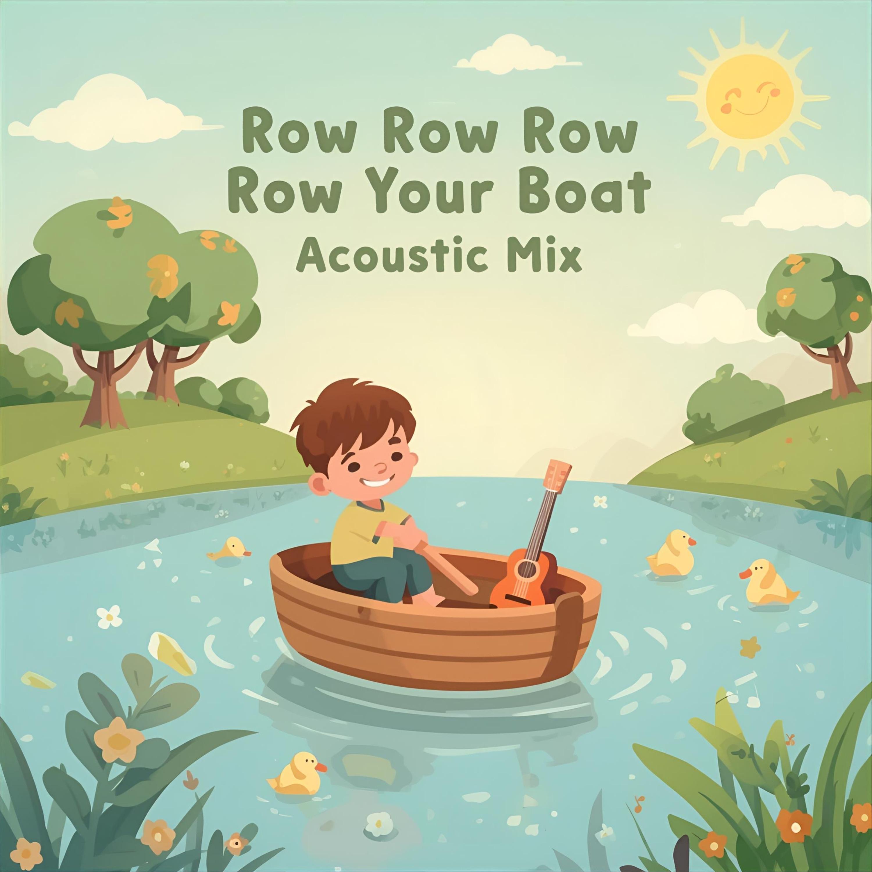 Row Row Row Your Boat (Acoustic Mix) - Nursery Rhymes and Kids Songs ...