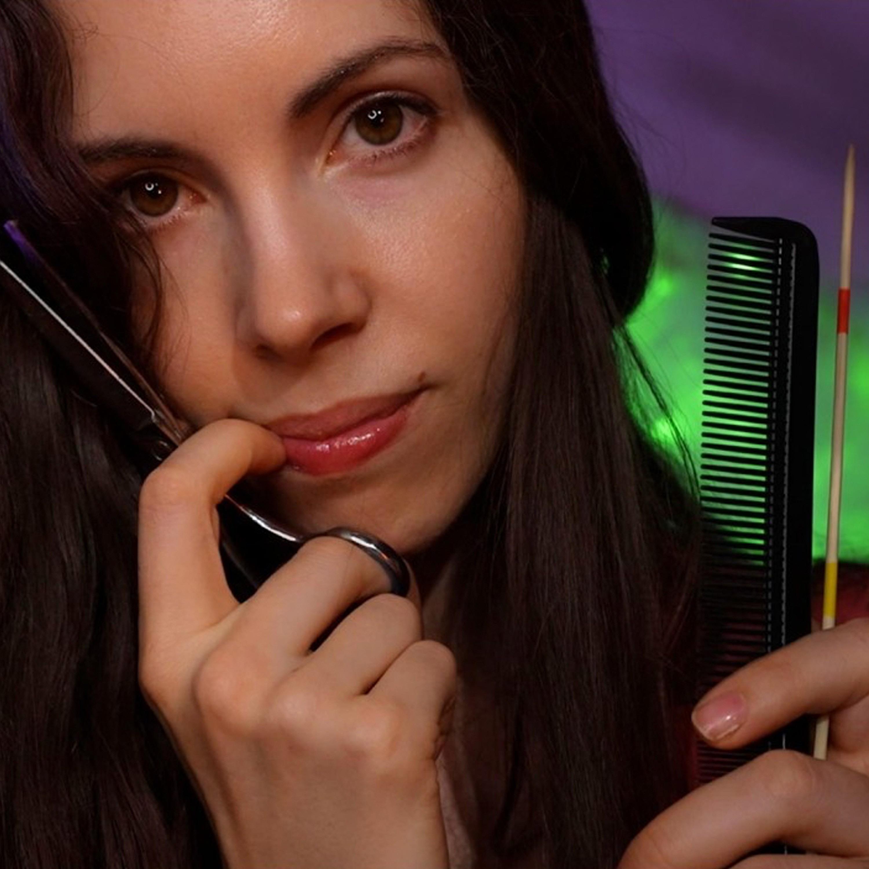 Super Crisp Hair Snipping With Spraying - Rapunzel ASMR - 单曲 - 网易云音乐