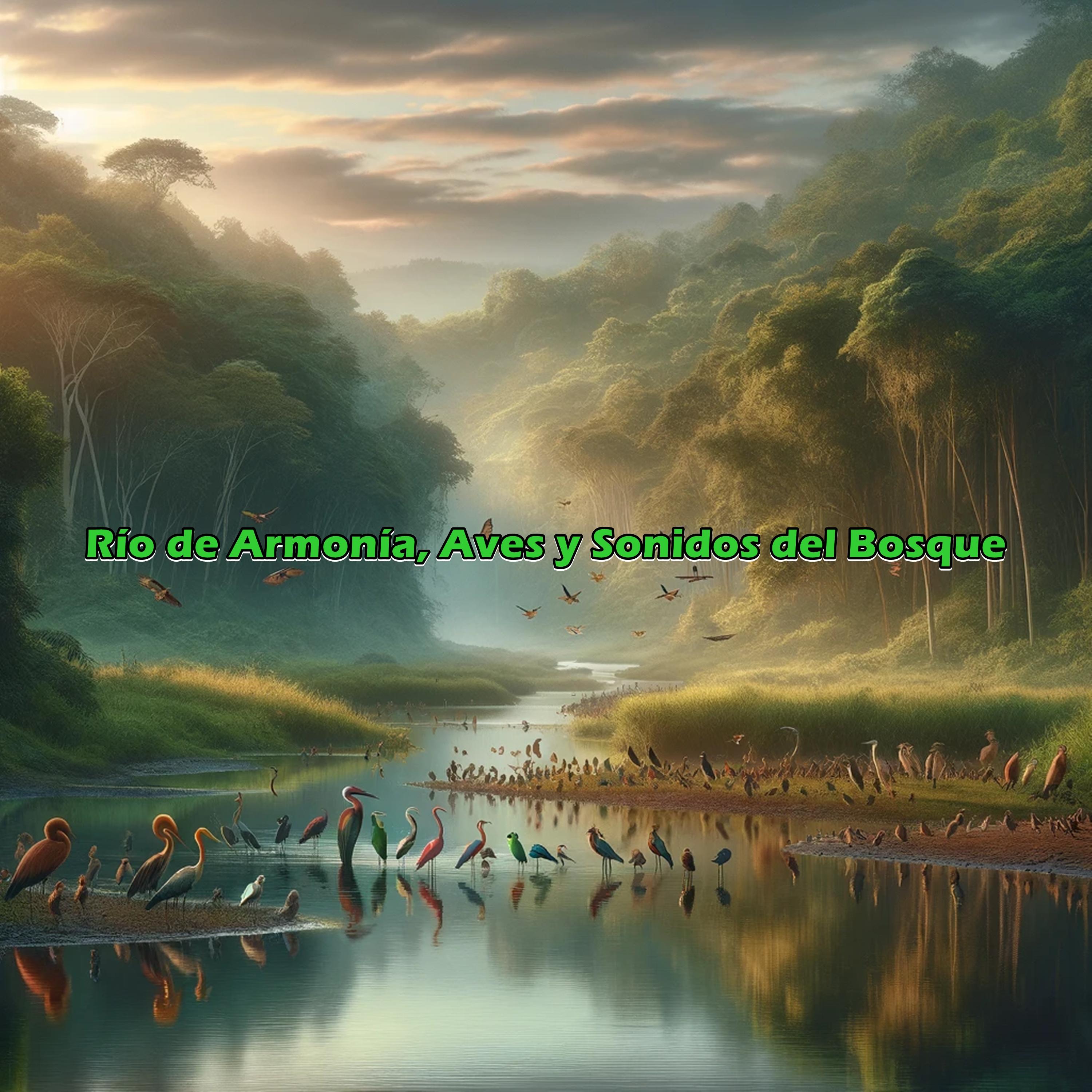 Ecos del Bosque Encantado, Aves y Río - Sonidos Blancos Naturales - 单曲 ...