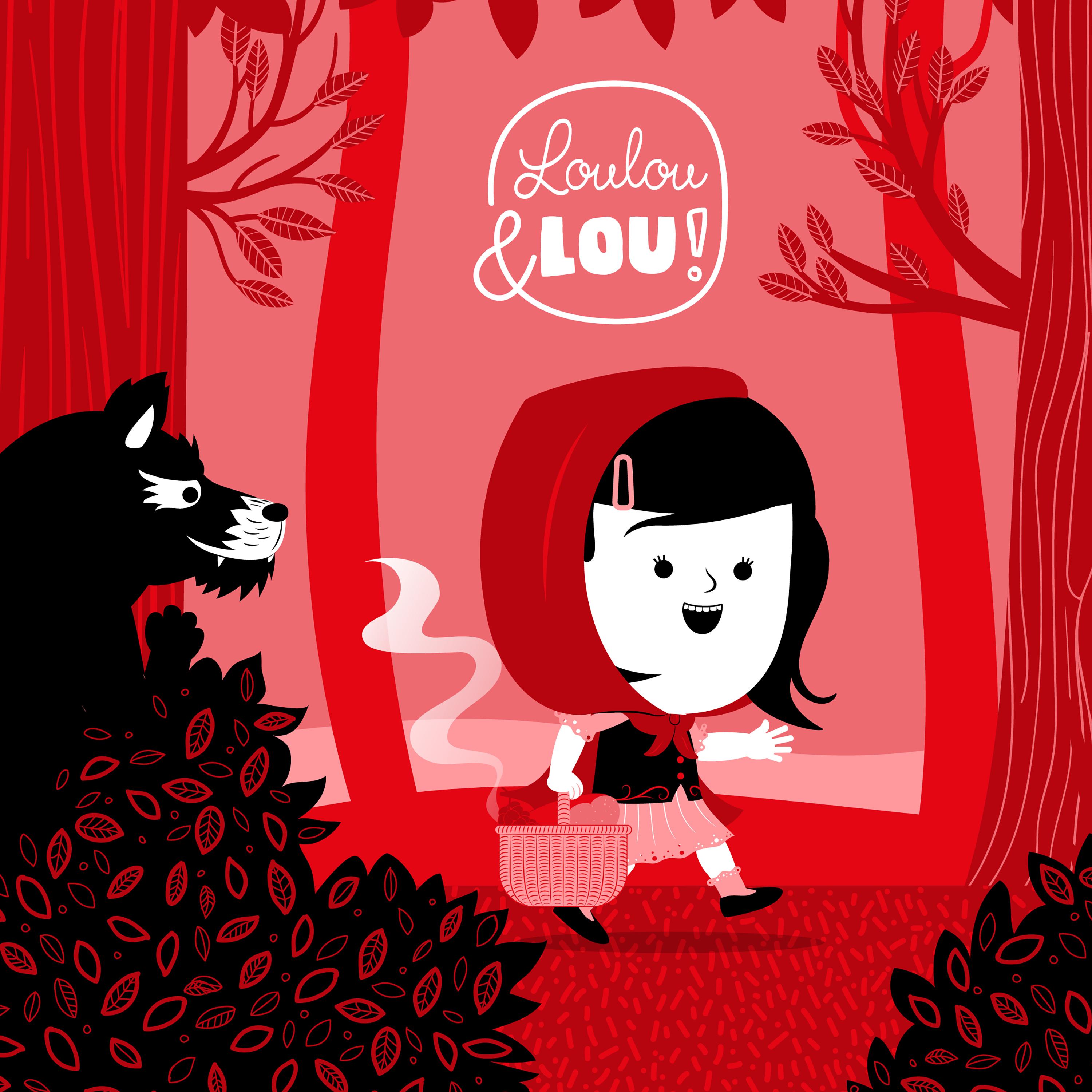 Adiós lobo - Audiolibros para niños Loulou & Lou/Cuentos de hadas para ...