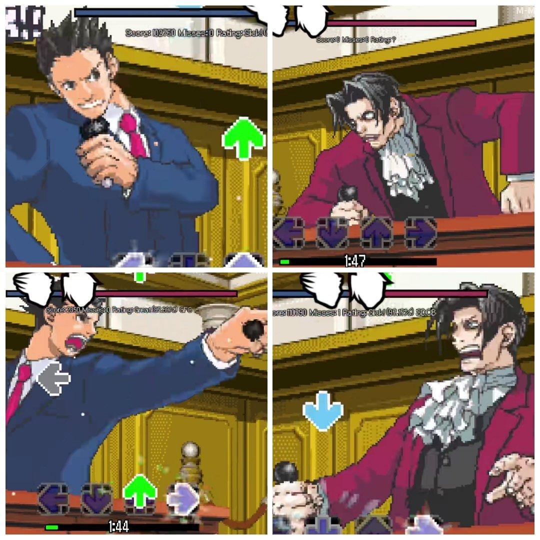 [TURNABOUT] FNF Ace Attorney Concept - [FNF] - 电台节目 - 网易云音乐