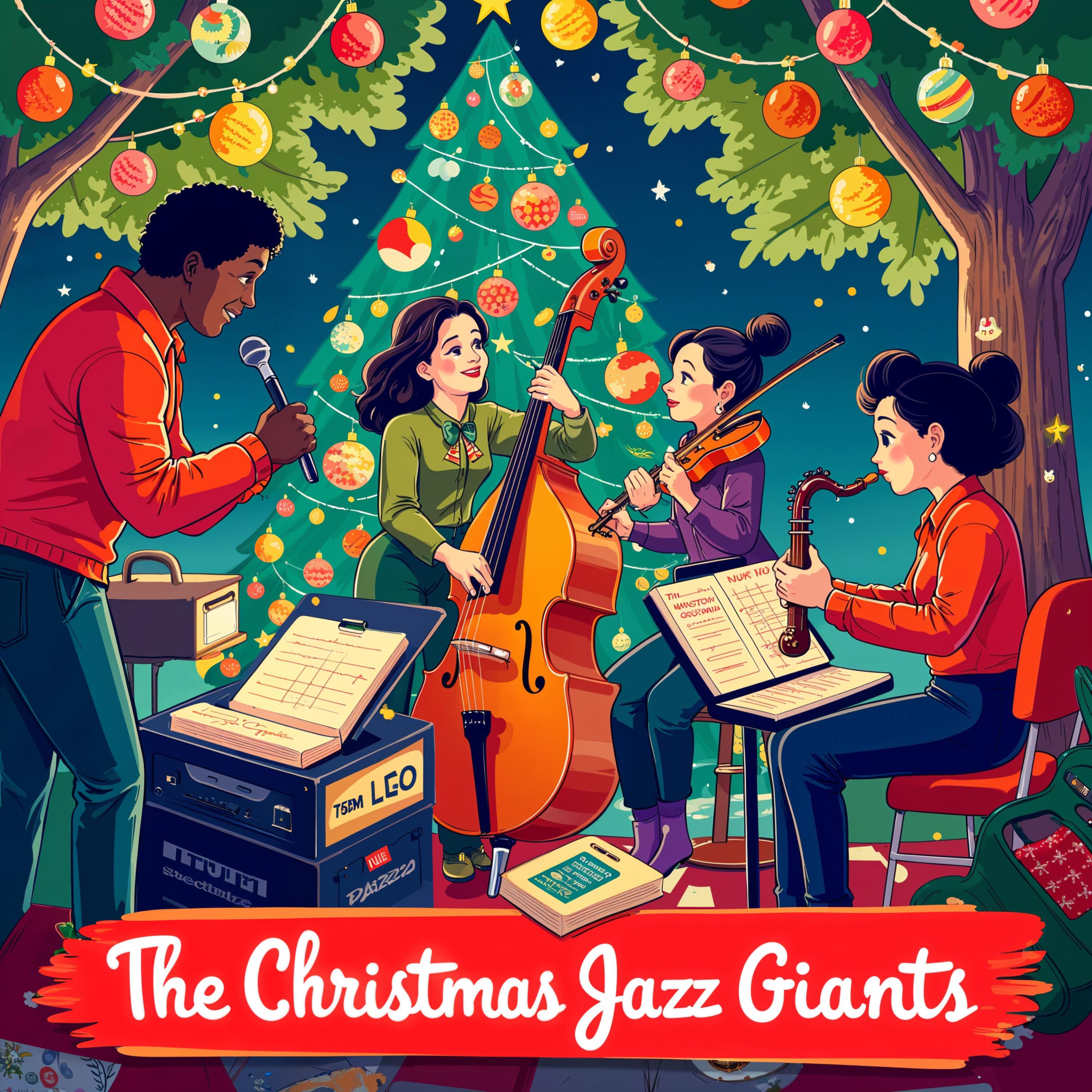 Moonlit Groove: A Jazz Melody - The Christmas Jazz Giants/Winter Jazz ...