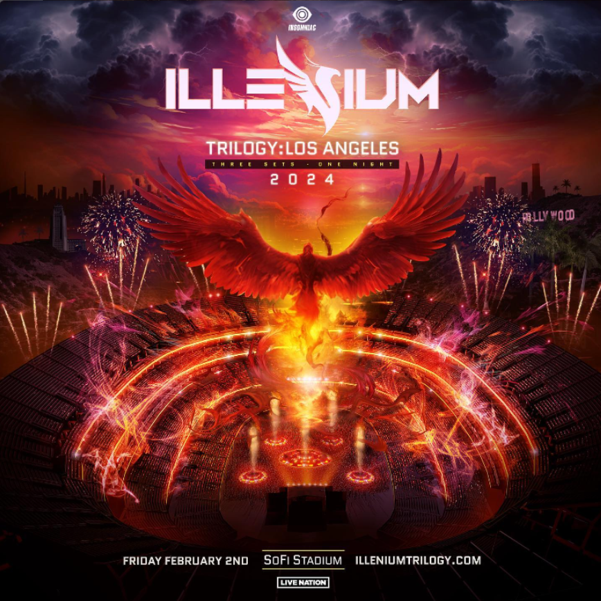 ILLENIUM @ TRILOGY: LOS ANGELES | SoFi Stadium - Melodic & Riddim ...
