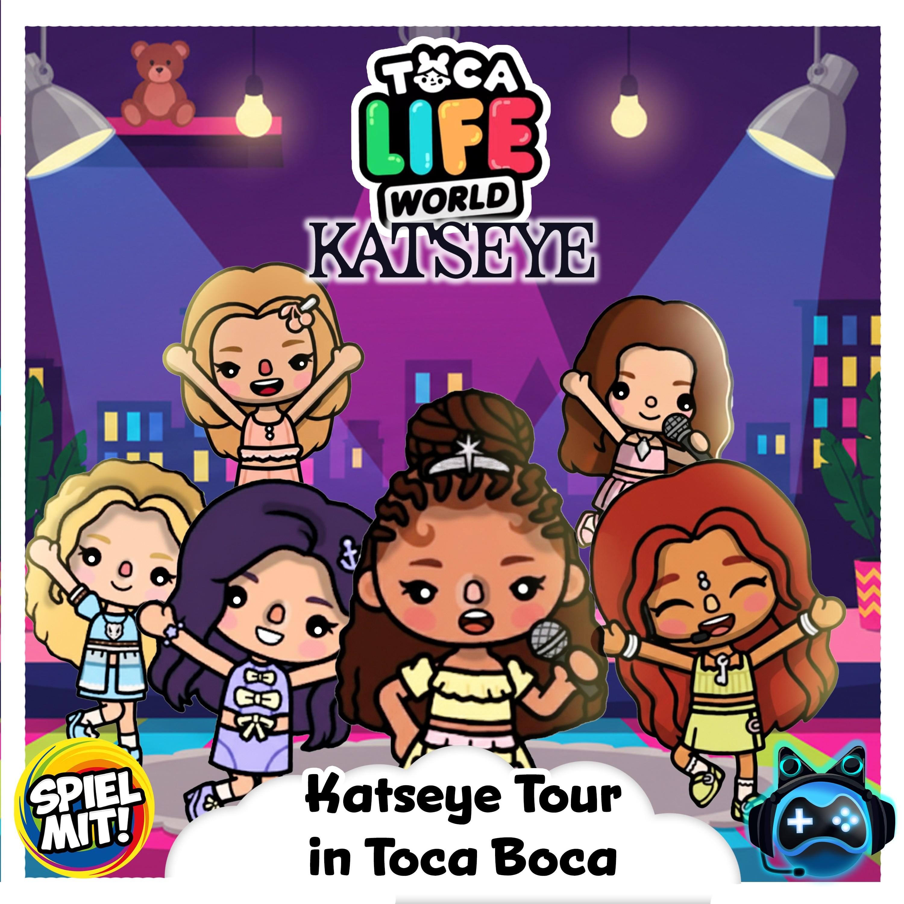 Katseye Tour in Toca Boca (Toca Boca Stories) - Toca Life World Story ...