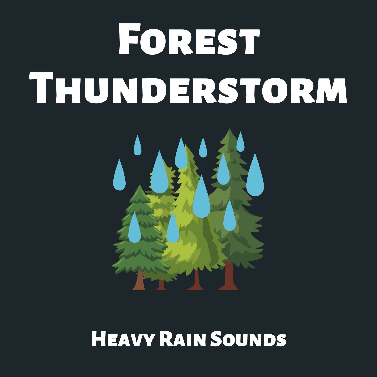 Forest Thunder Sounds - Heavy Rain Sounds - 单曲 - 网易云音乐