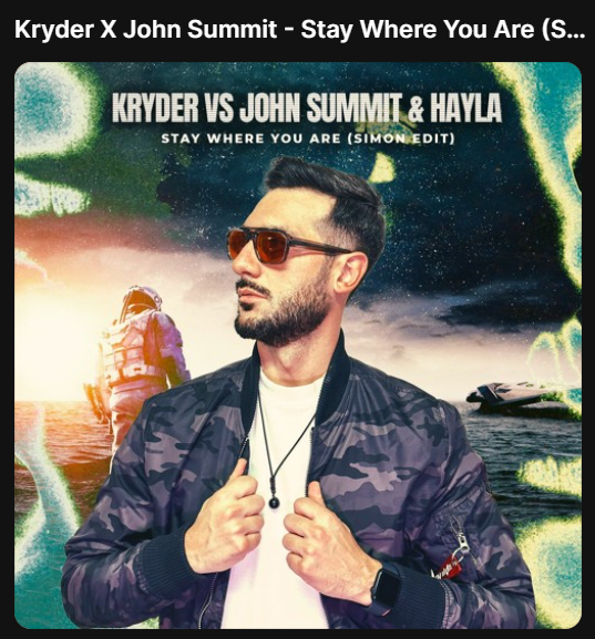 Kryder x John Summit - Stay Where You Are (SIMON Remake) - 33常用tech ...