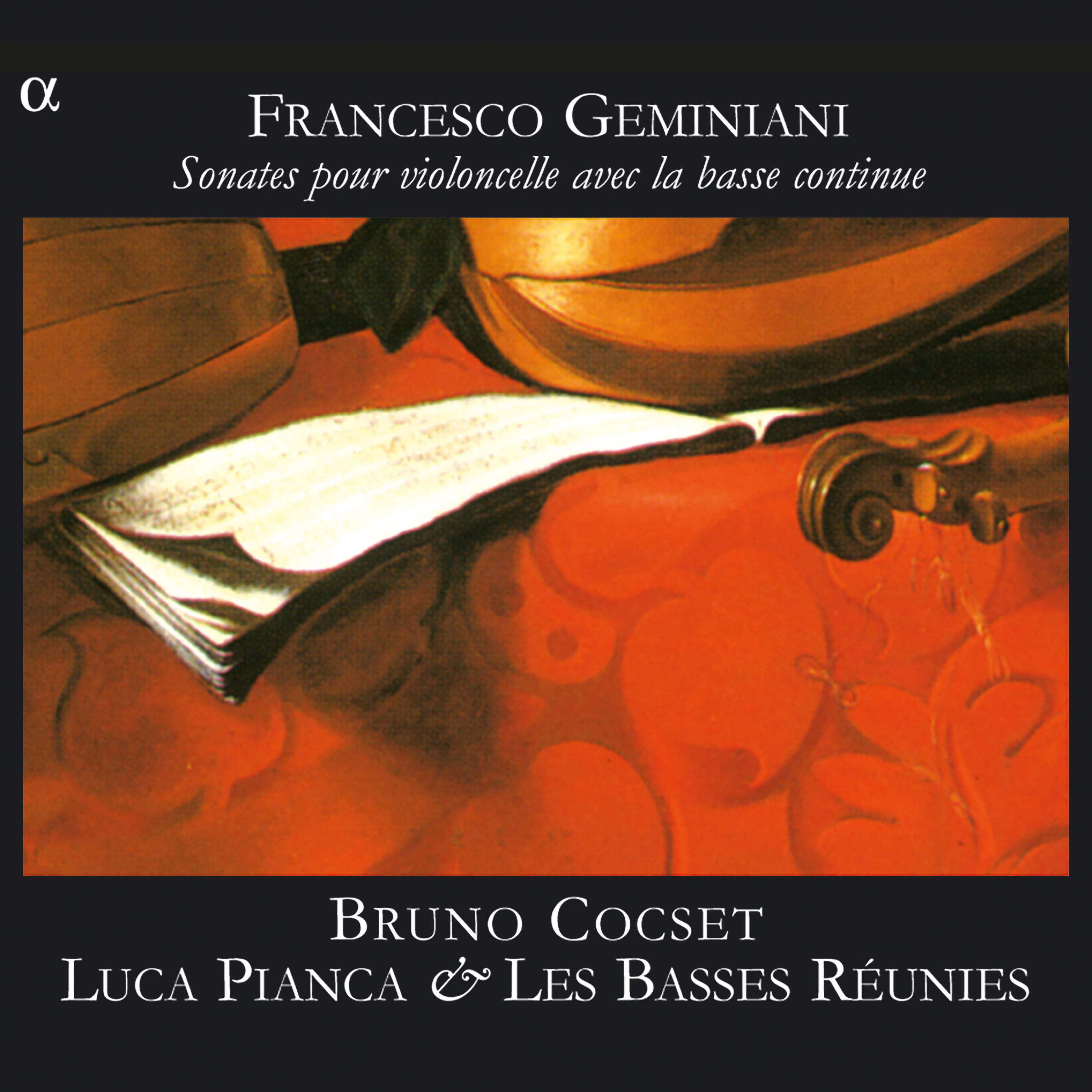 Sonate No. 3 in C Major: III. Affetuoso - Bruno Cocset/Les Basses ...