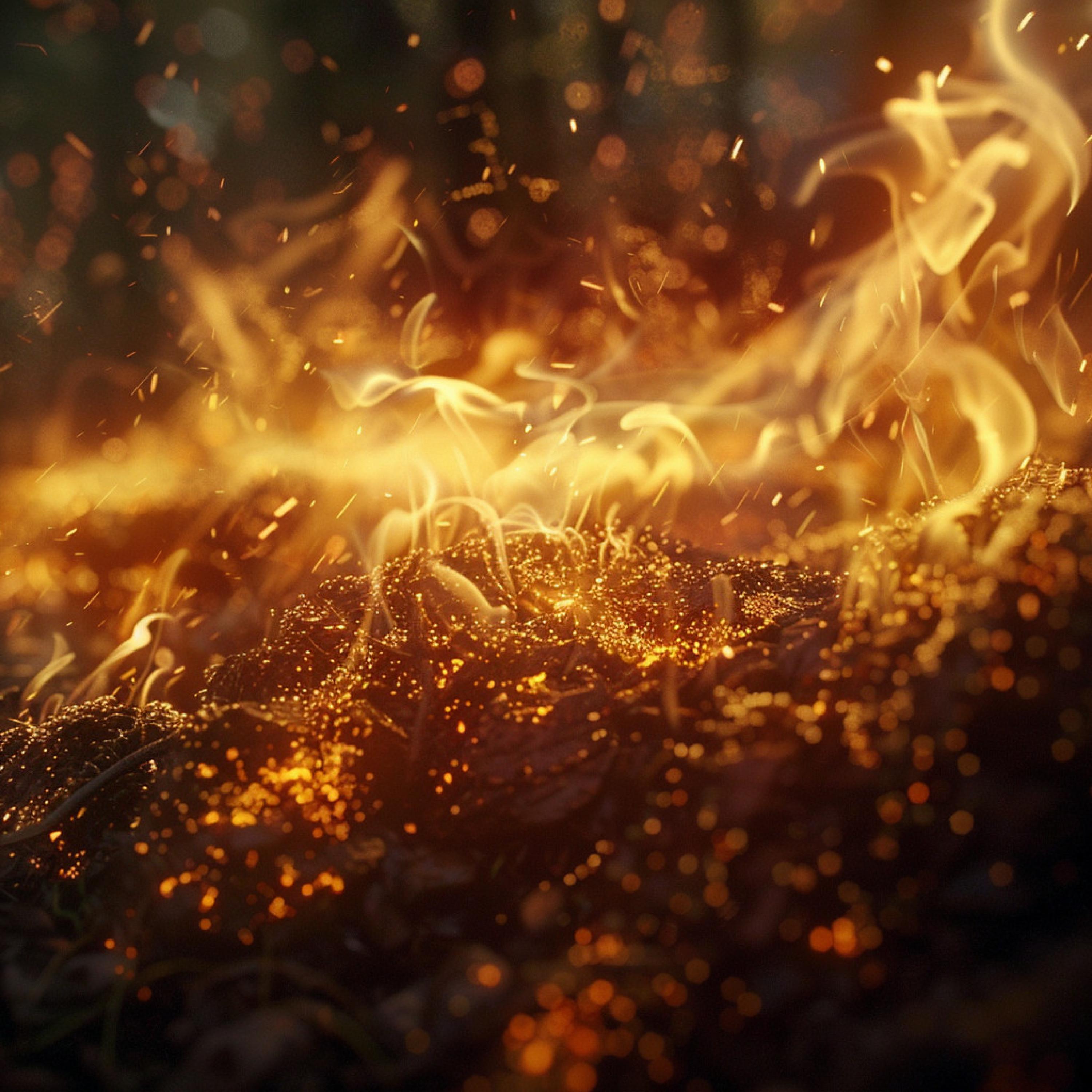 Quiet Flame Night Music - The Baby Lullaby Kids/Fire Creator/Sleep ...