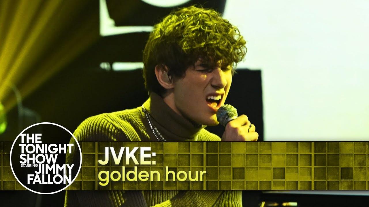 golden hour (Live at The Tonight Show Starring Jimmy Fallon) - JVKE ...