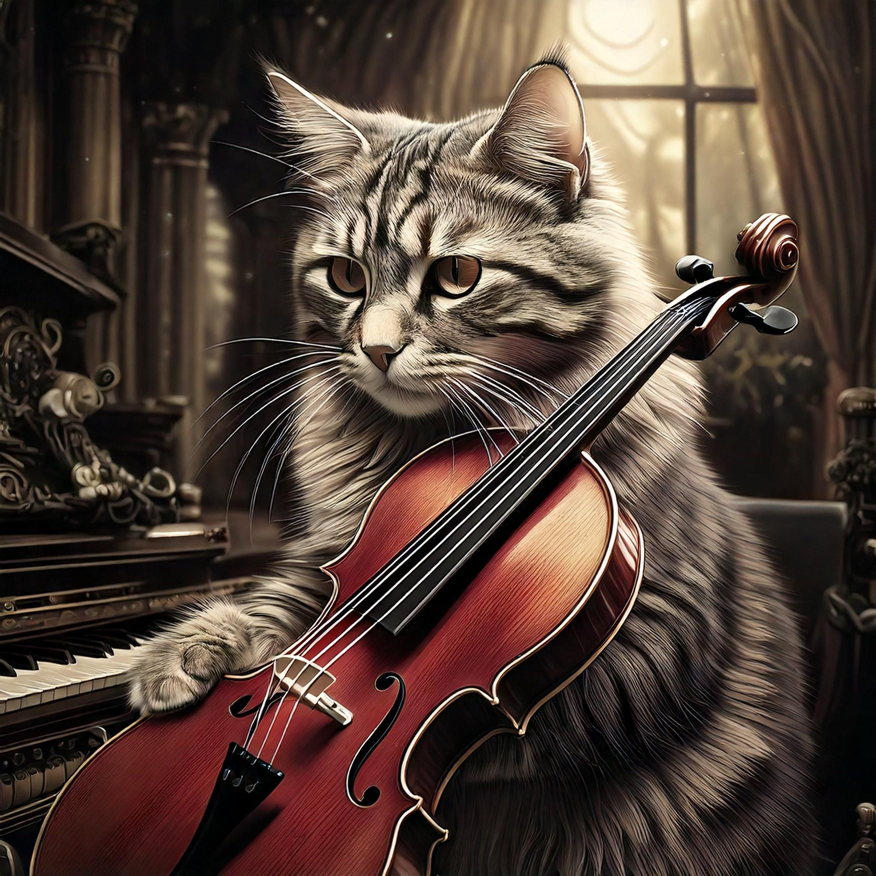 Orchestrated Cat Symphony - Miracle Healing Frequencies/Happy Cat Music ...