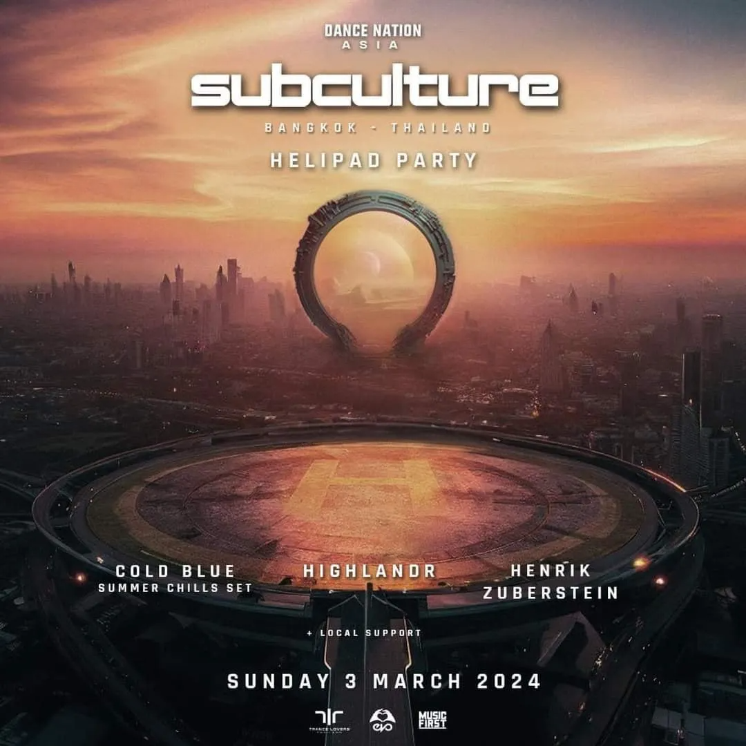 Cold Blue - Subculture Helipad, Bangkok 2024 (Summer Chills Set) - 全球最新 ...