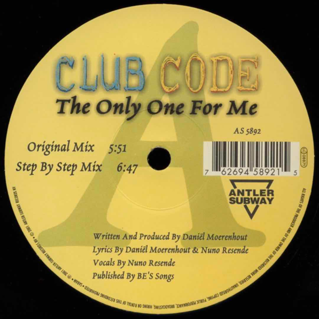 The Only One For Me (Bass Mix) - « Club Code » - Nuno Resende (official ...