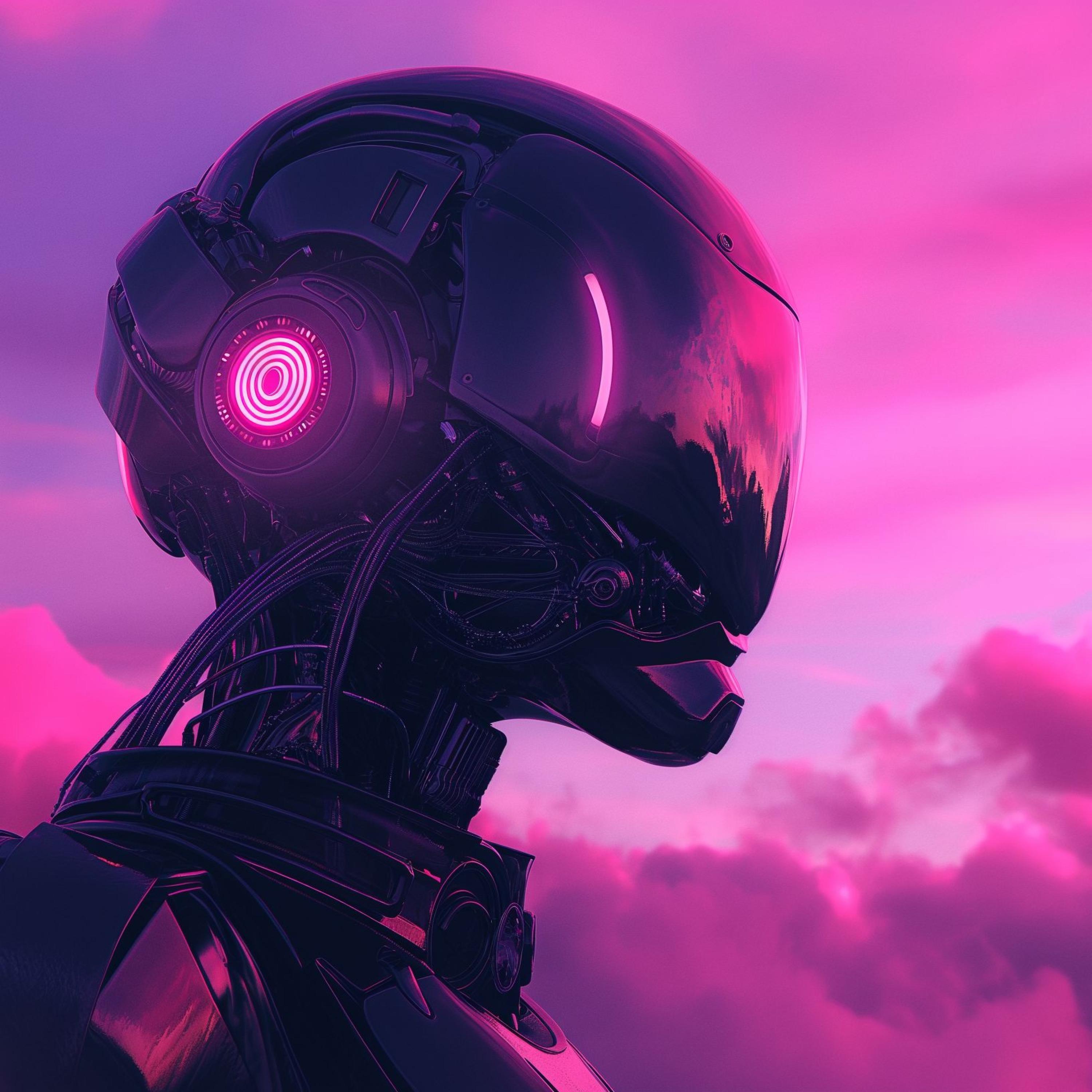 In the Neon Glow of Faraway Galaxies, We Drift Through Cosmic Dreams ...