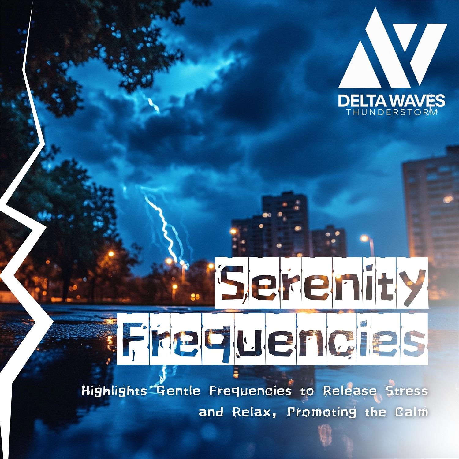 Delta Waves for Sleep Recovery - Thunderstorm Peaceful Sound - Delta ...