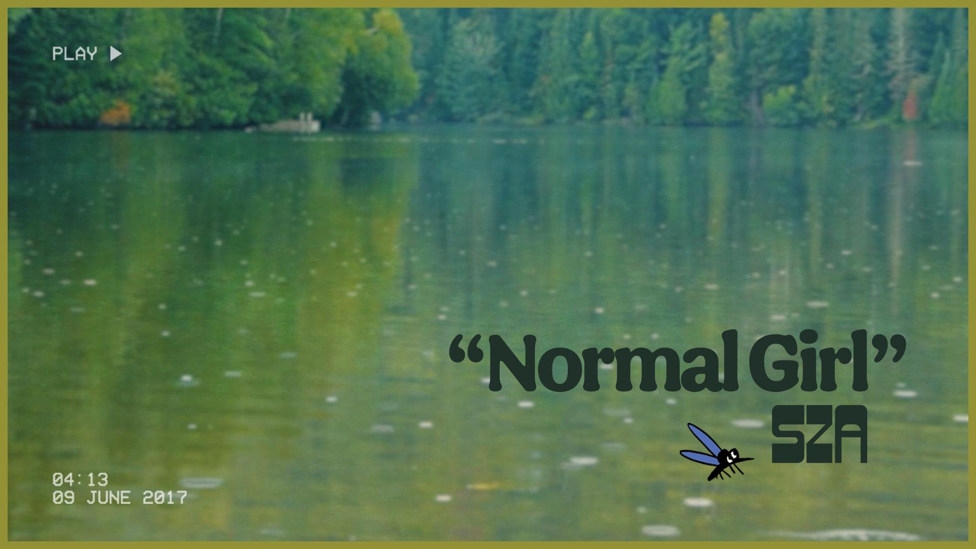 Normal Girl (Official Lyric Video) - SZA - 高清MV - 网易云音乐