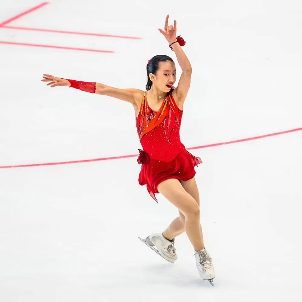Lulu Lin 23-24SP Willow Weep for Me+Heap Big Chief - 花样滑冰figure skating ...