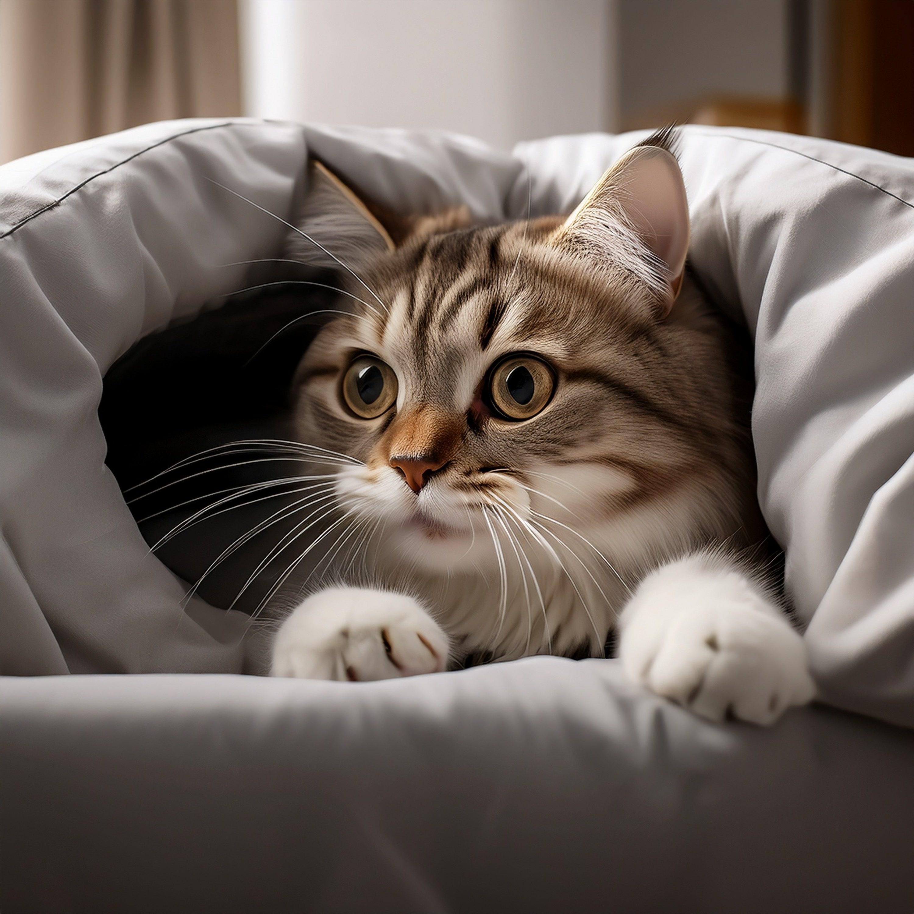 Leaping Through Silent Spaces - Relaxing Cat Music Therapy/Sunset Chill ...